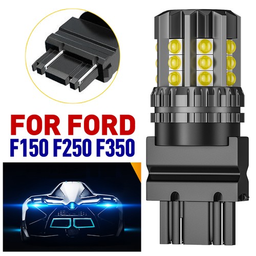 For Ford F150 F250 F350 Super Duty White 3157 LED Backup Reverse Tail ...