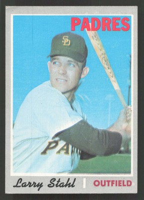 Larry Stahl 1970 Topps #494 San Diego Padres VG-EX {0528 | eBay
