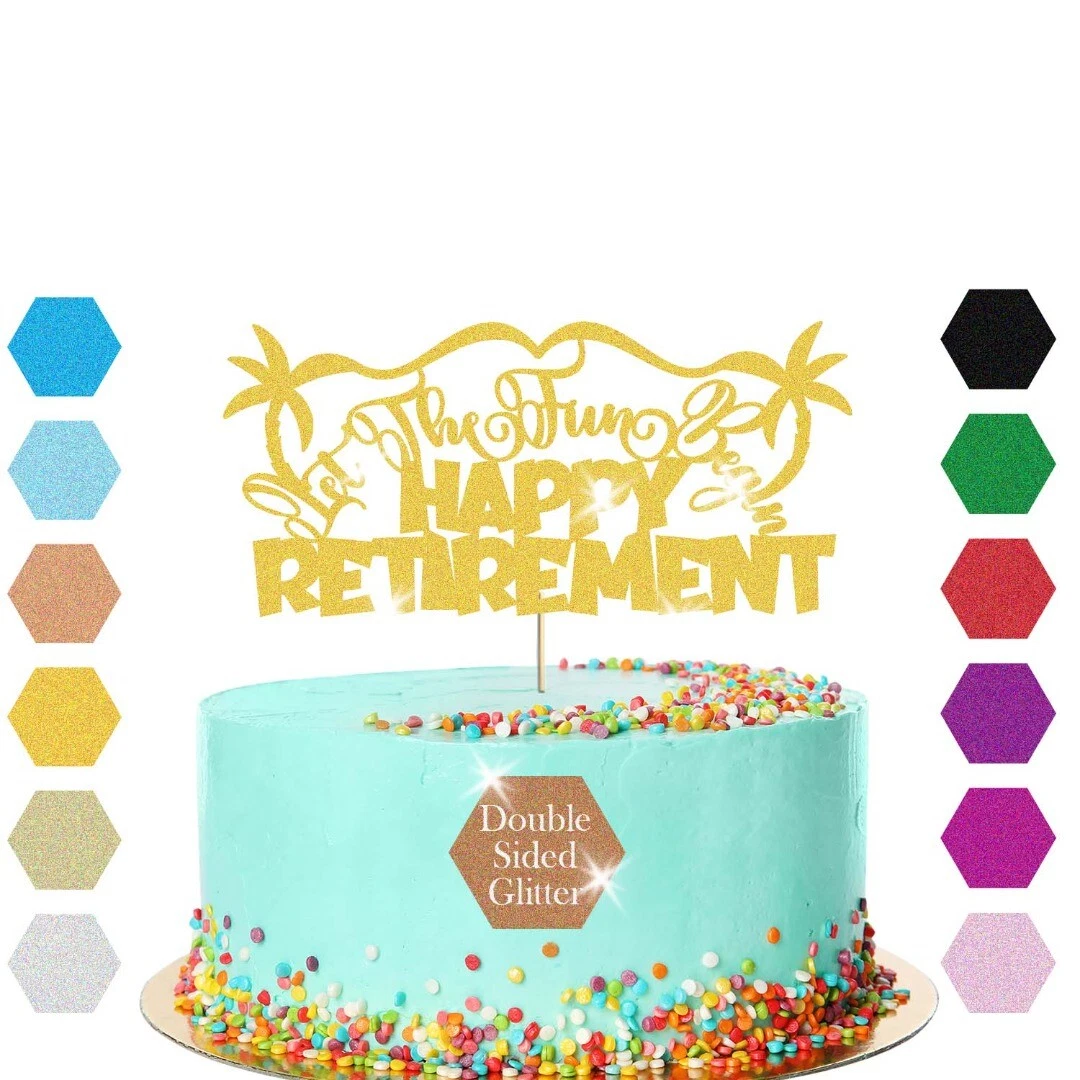 Happy Retirement Cake