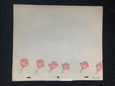 TOOTHPASTE COMMERCIAL? 12.5x10.5" Animation Cel & Drawing - Dancing ...