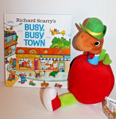 Kohl's Cares Richard Scarry's "Busy, Busy Town" Plush Lowly the Worm ...