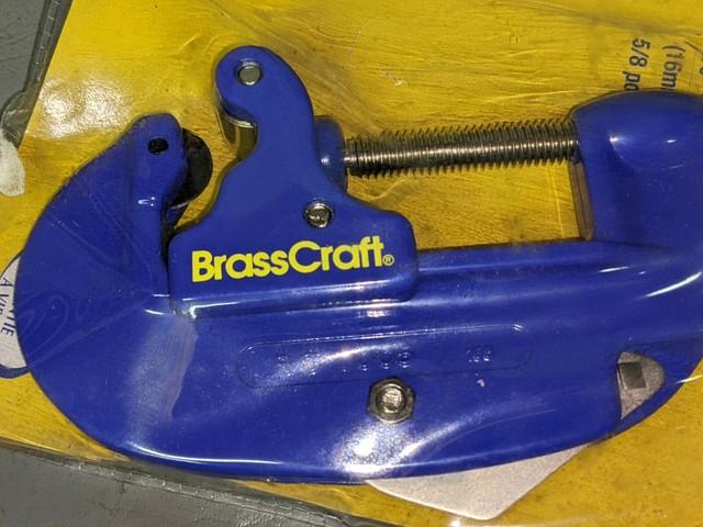 BrassCraft Modle T005 Large Diameter Tube Cutter for Cutting Copper and ...