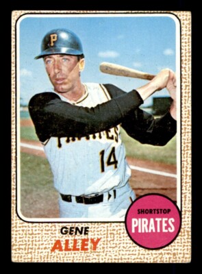 1968 Topps Baseball #53 Gene Alley VG *e1 | eBay