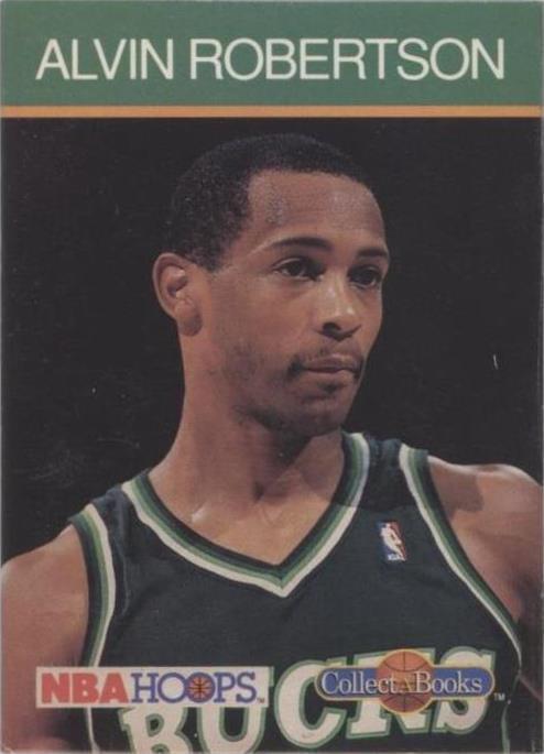 1990-91 NBA Hoops Collect-A-Books - Alvin Robertson for sale online | eBay