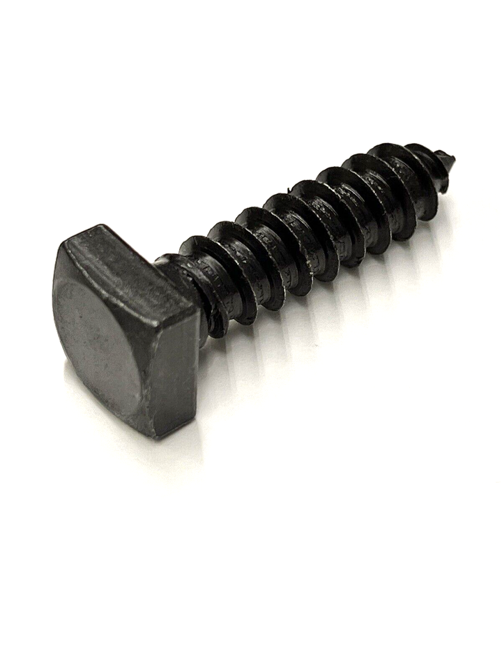 (10) 1/2 x 2 Square Head Lag Bolt Screw Steel BLACK OXIDE .50 X 2" (3/4 ...