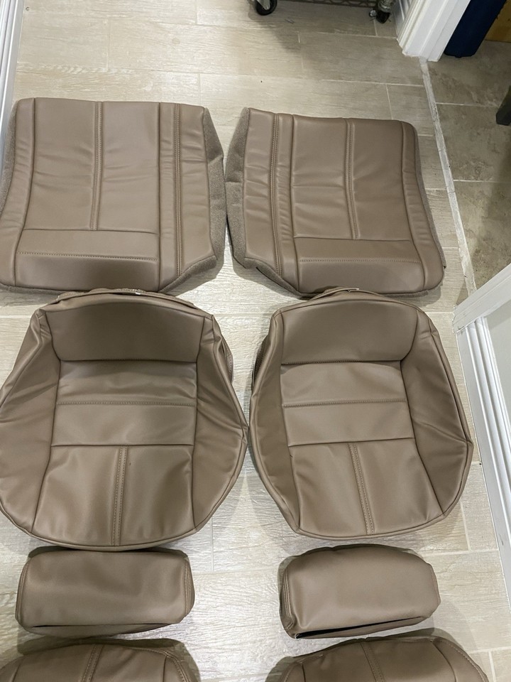 1982-92 Camaro Z28 IROC-Z Seat covers in correct Tan color For 1991-92 ...