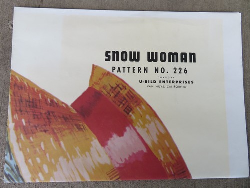 NEW Vintage 1981 U-Bild Enterprises No. 226 Snow Woman Christmas ...