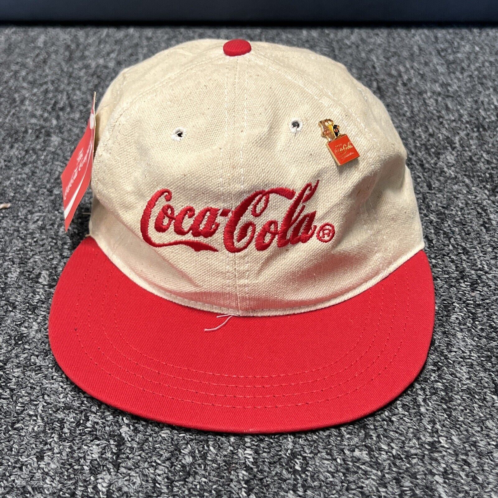 Vintage Coke Coca Cola Snap Back Cap Hat Embroidered … - Gem
