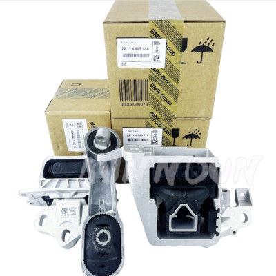 3X NEW L&R Engine&transmission bracket For BMW X1 X2 F52 22116885934 ...