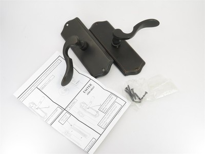 EMTEK Assa Abloy Door Handle Colonial Cortina Oil Rubbed Bronze | eBay