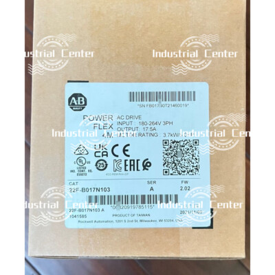22F-B017N103 AB PowerFlex 4M- 3.7 kW (5 HP) AC Drive Spot Goods ...