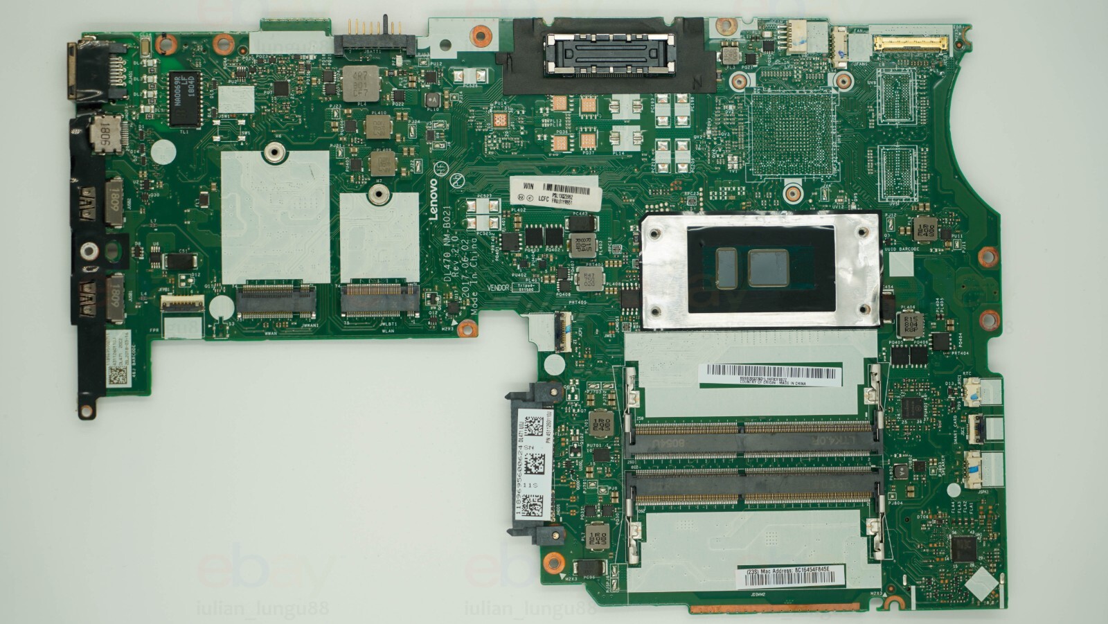 Lenovo ThinkPad L470 Motherboard - DL470 NM-B021 Rev. 2.0 | eBay