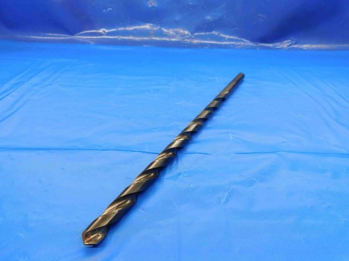7/16 O.D. HSS EXTRA LENGTH TWIST DRILL BIT 9" LOC .4375 DEEP HOLE ...