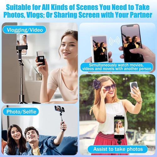 Phone Vlog Selfie Monitor Screen, Magnetic Mount, 1080P Wireless ...