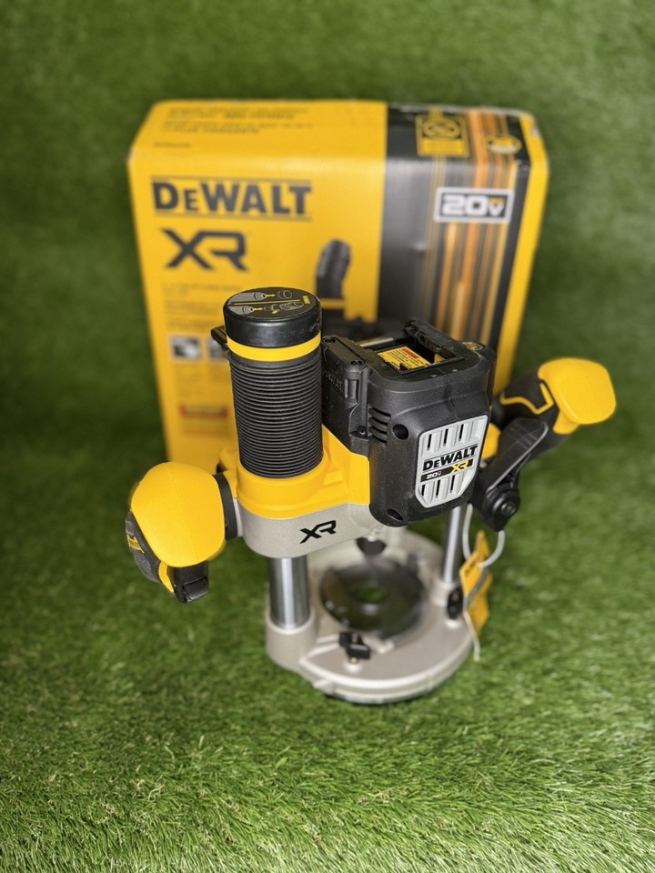 DeWALT DCW620 XR 1/2" & 1/4" plunge router bare unit | eBay UK