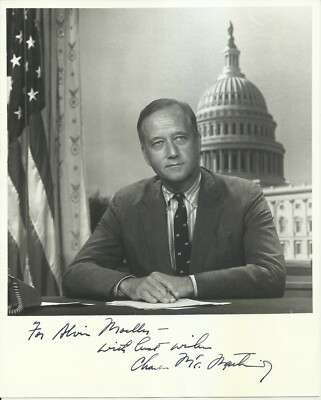 Charles Mathias - U.S. Senator Original Autograph 8x10 Signed Photo | eBay