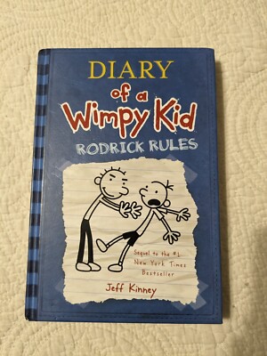 Diary of a Wimpy Kid # 2 - Rodrick Rules by Jeff Kinney (2008 ...