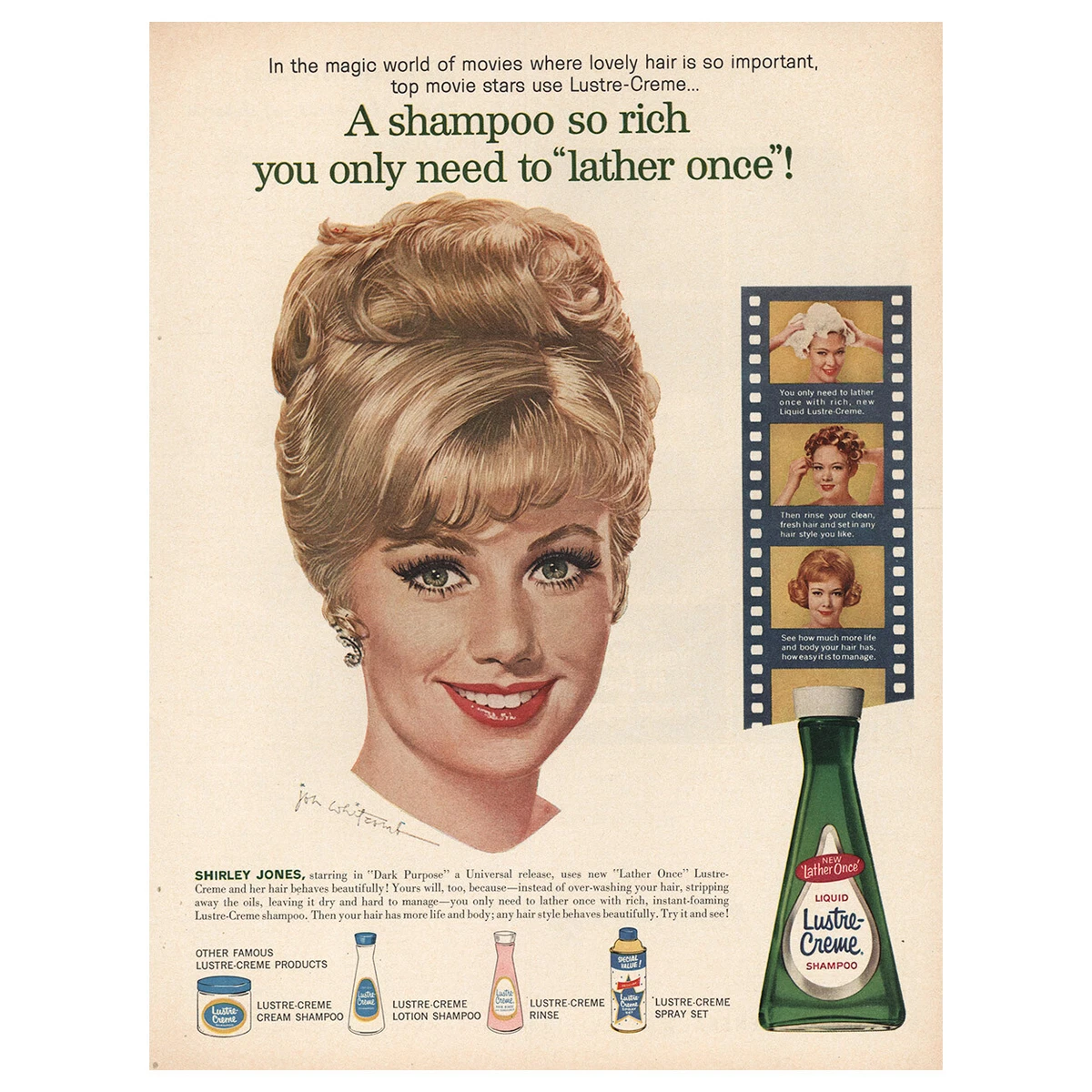 Shampoo Print Ads United States