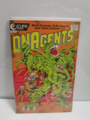 DNAGENTS #14 DNA AGENTS Eclipse Comics MARK EVANIER Erik Larsen 1986 BAGGED BOA | eBay