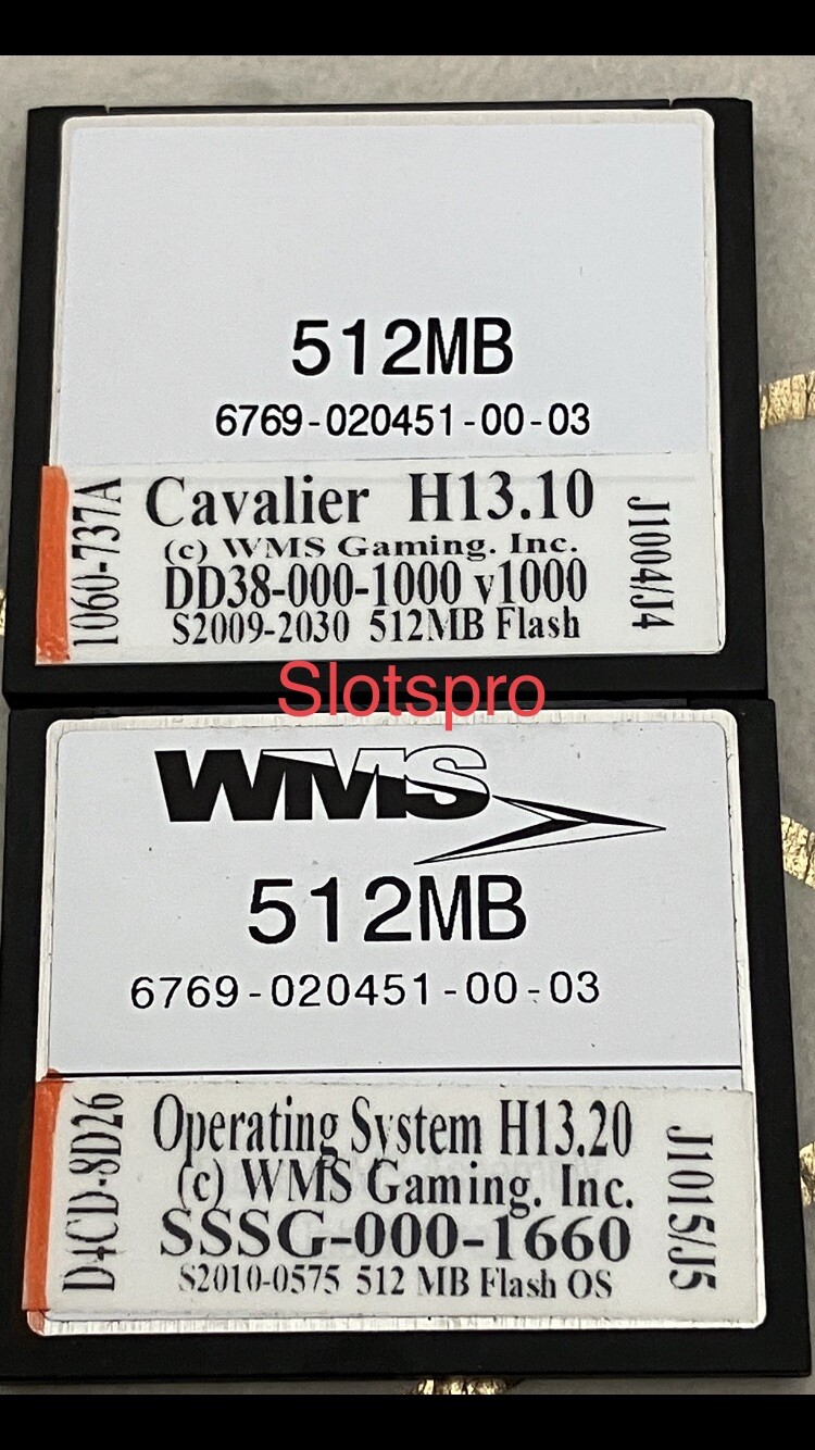 WMS BB2 Slot Machine Software Game Cavalier Slot Software | eBay