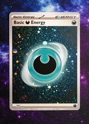 Pokemon TCG - Pokemon 151 - Basic Darkness Energy - 007 - Cosmo Holo | eBay