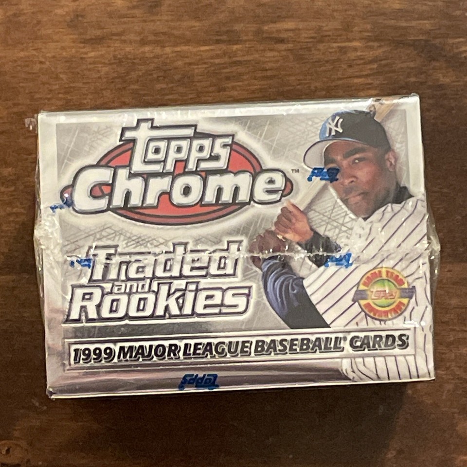 1999 Topps Chrome Baseball Traded and Rookies Factory Sealed Set | eBay