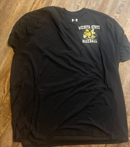 2013 Wichita State Shockers Baseball Under Armour Shirt Jersey XXL #16 ...