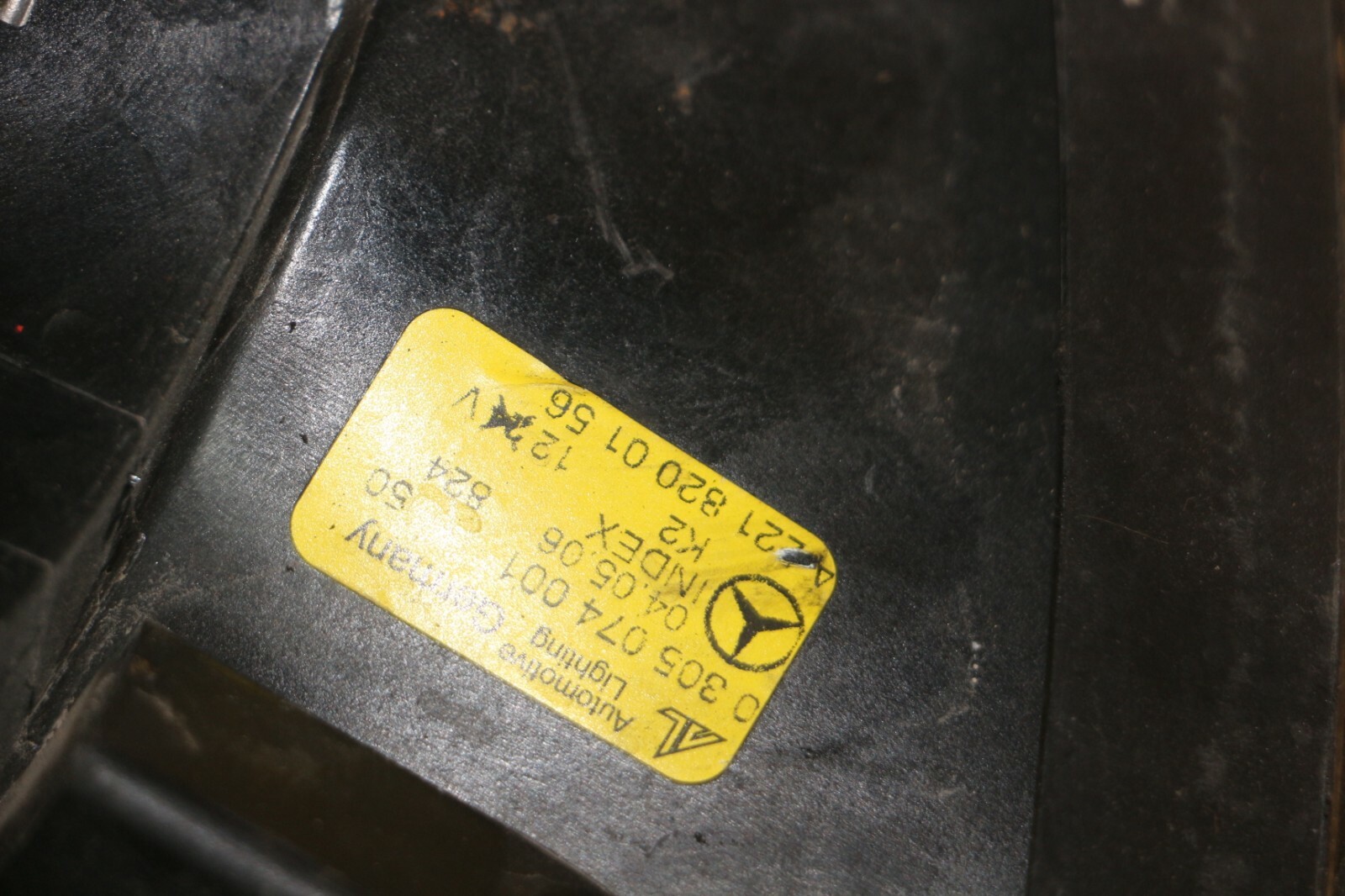 Original MERCEDES BENZ S Class W221 Fog Lights Left A2218200156 De for ...