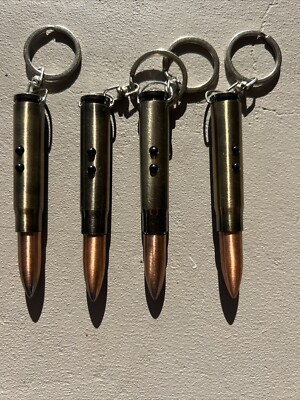 bullet pen laser LED flashlight key chain 30:06 size 4 in 1 (SET OF 4 ...