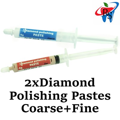 Dental Diamond Polishing Coarse Fine Paste Luster Gloss Composite ...