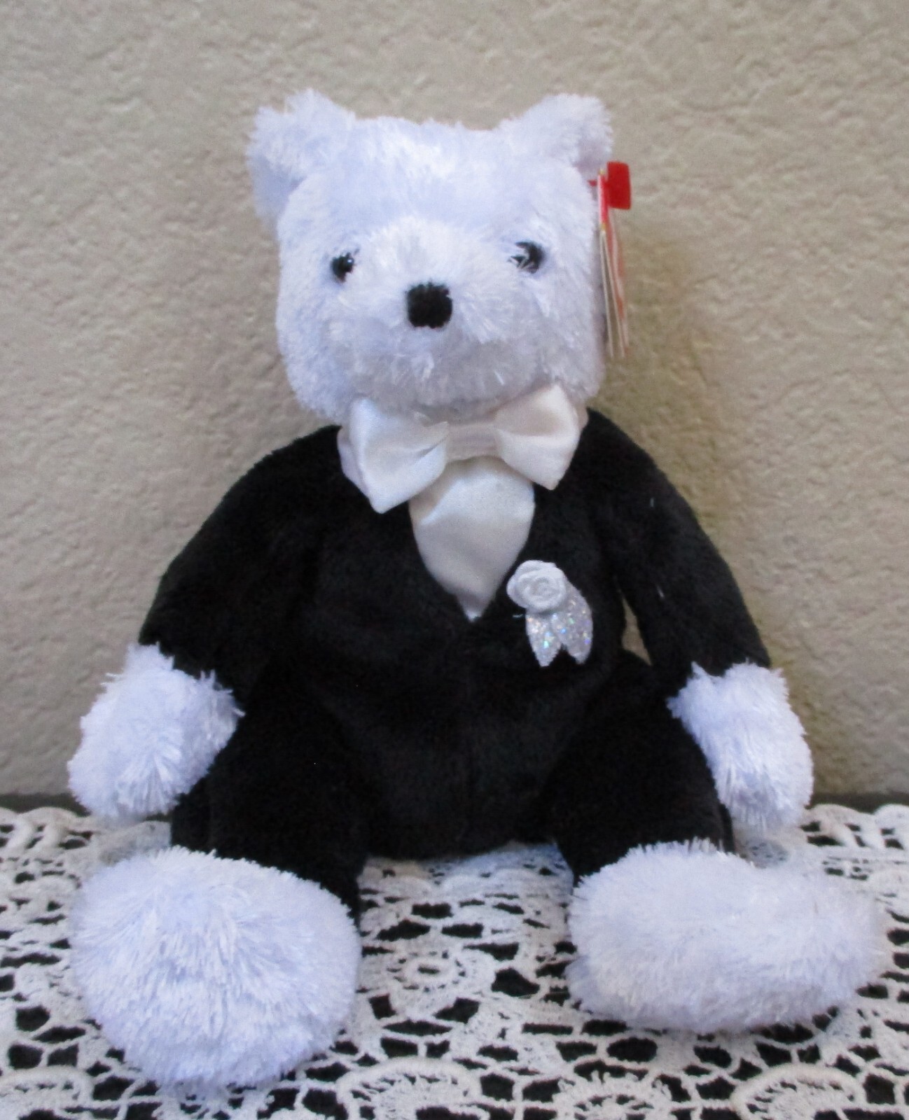Ty Beanie Baby Groom The Bear 2002 NEW | eBay