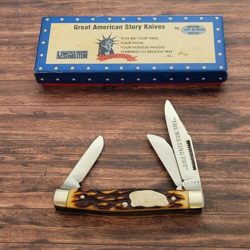 Vintage Boker Tree Brand Great American Story Folding Pocket Knife Made ...