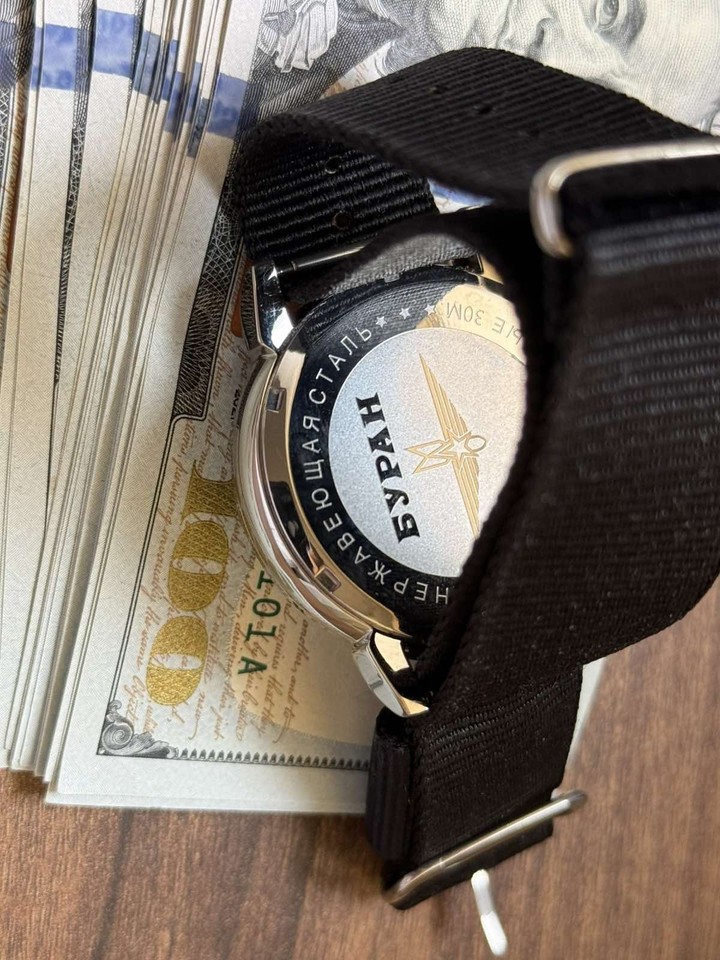 Raketa Watch Automatic Buran Black Horoscope USSR Wrist Pilot Vintage ...