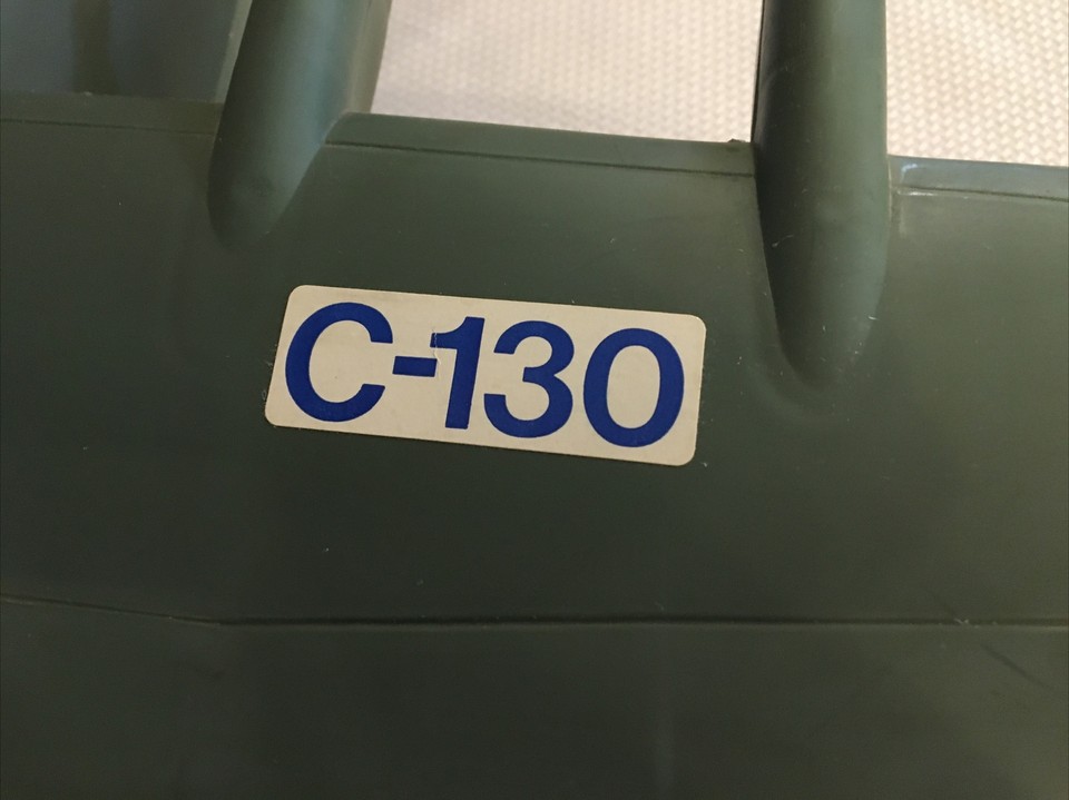 Vintage Processed Plastics Hercules C-130 Plane 6270 Military Toy + Car ...