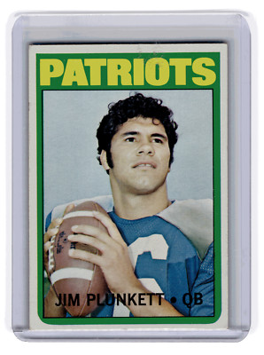 1972 Topps Football Card # 65 Jim Plunkett RC Patriots | eBay