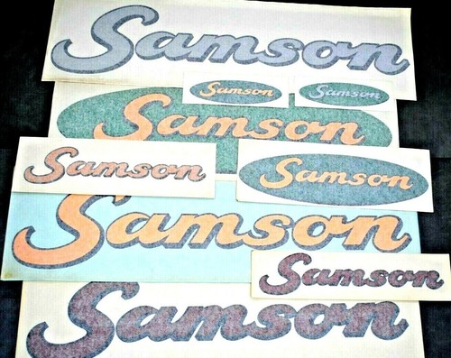 Original SAMSON Logo Decal Stickers for MANURE Spreaders & VACUUM ...
