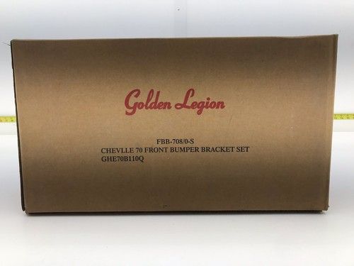 1970 Chevy Malibu Front Bumper Bracket Set Chevelle SS Braces Support ...