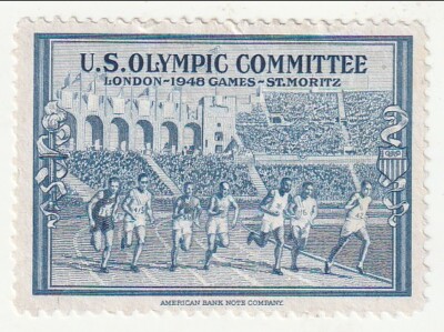 U. S. A. - U.S. Olympic Committee label 1948 | eBay