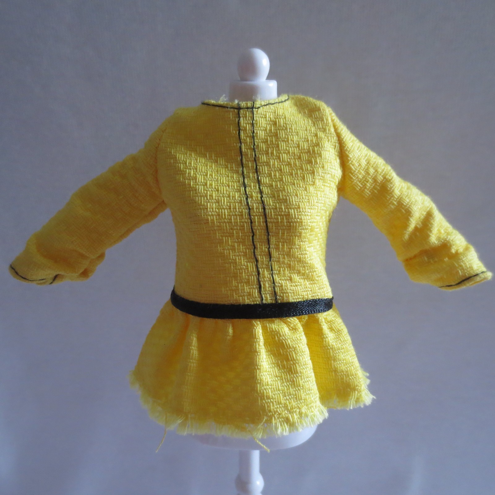 NEW Barbie President Vice Presidential Doll Yellow & Black Jacket Top ...