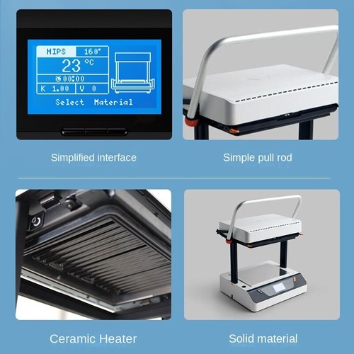 Manual Plastic Vacuum Forming Machine Small Blister Vacuum Forming ...