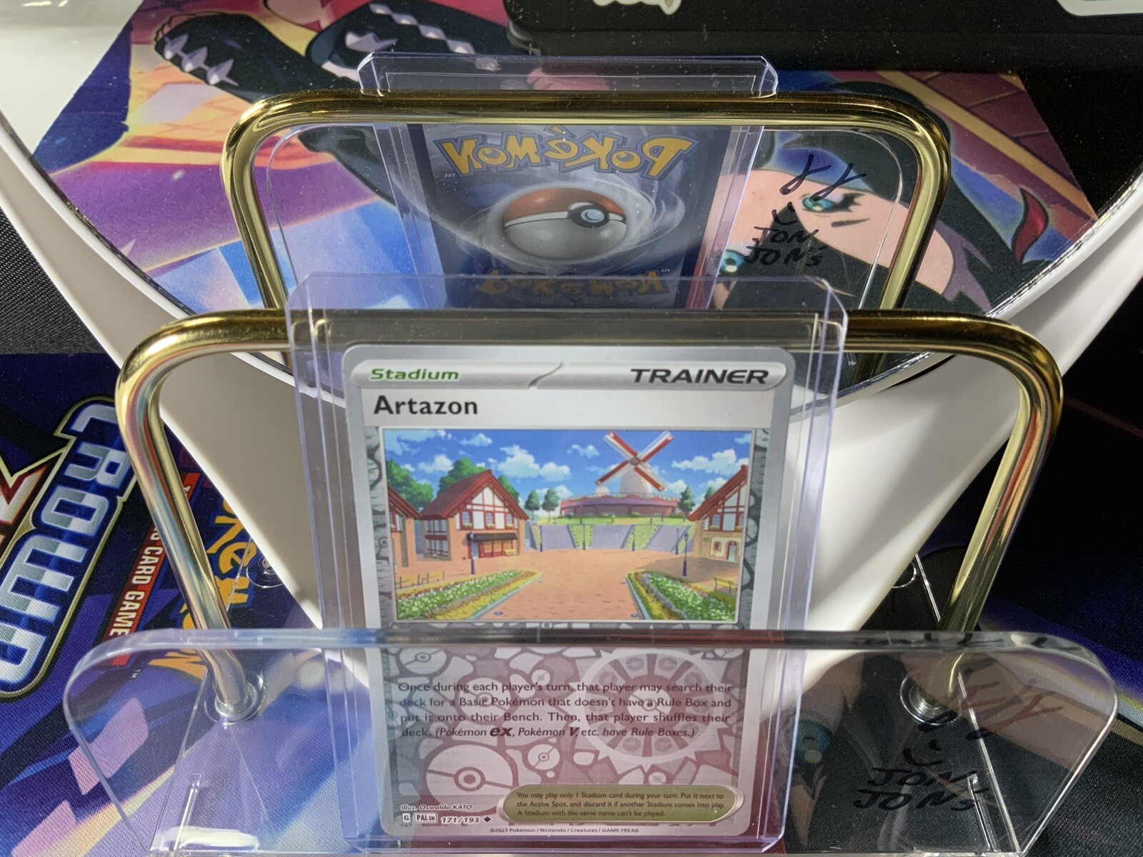 Pokemon - Artazon - 171/193 - Reverse Holo - Paldea Evolved - NM/M | eBay