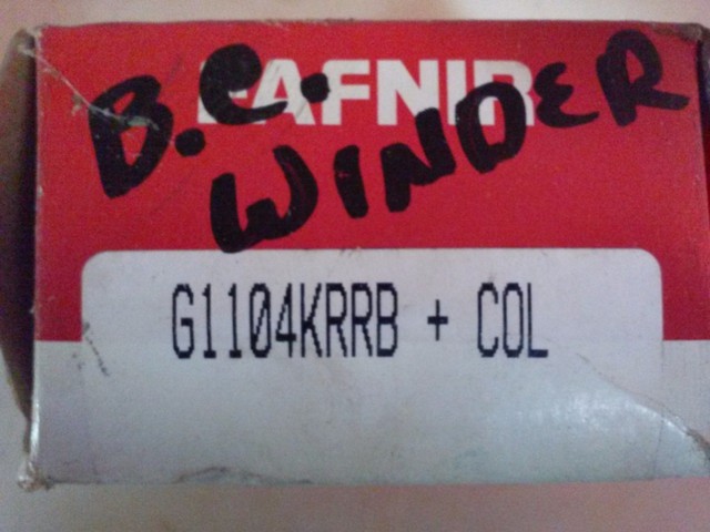 FAFNIR G1104krrb Bearing Insert Made in Usa. Wps104grc Yel207-104-2f ...