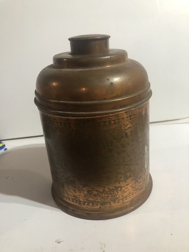 Antique Copper Tobacco Humidor 8” Made In New York City Rumidor | eBay