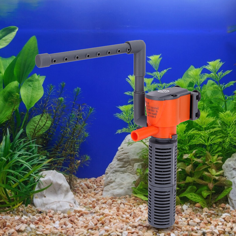 3W 5W Fish Tank Filter 3 in 1 Submersible Mini Aquarium Air Pump (HX777 ...