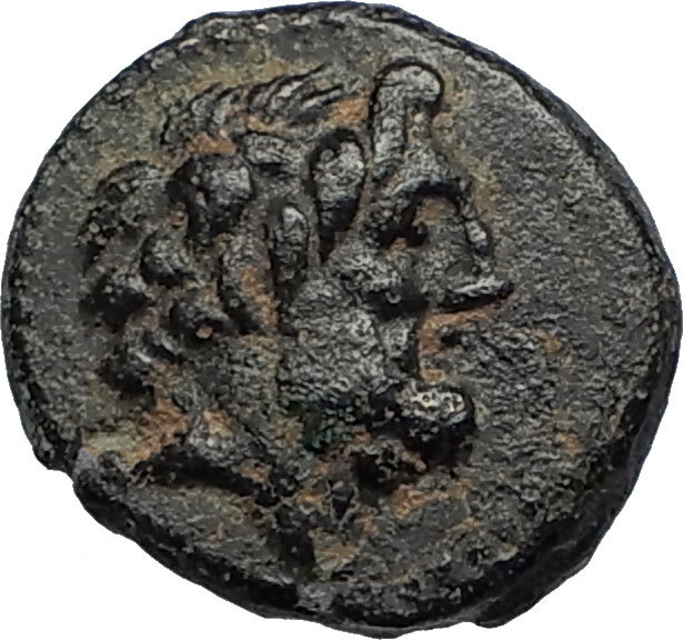 ARADOS in PHOENICIA Authentic Ancient 206BC Greek Coin w ZEUS & GALLEY ...