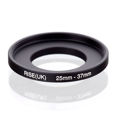 RISE(UK) 25mm to 37mm 25-37mm 25mm-37mm Stepping Step Up Filter Ring ...