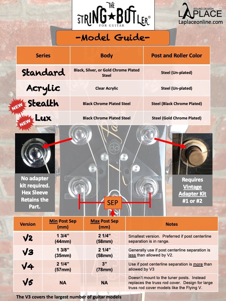 The String Butler V5 Arctic White - For Flying V Models - Official US ...