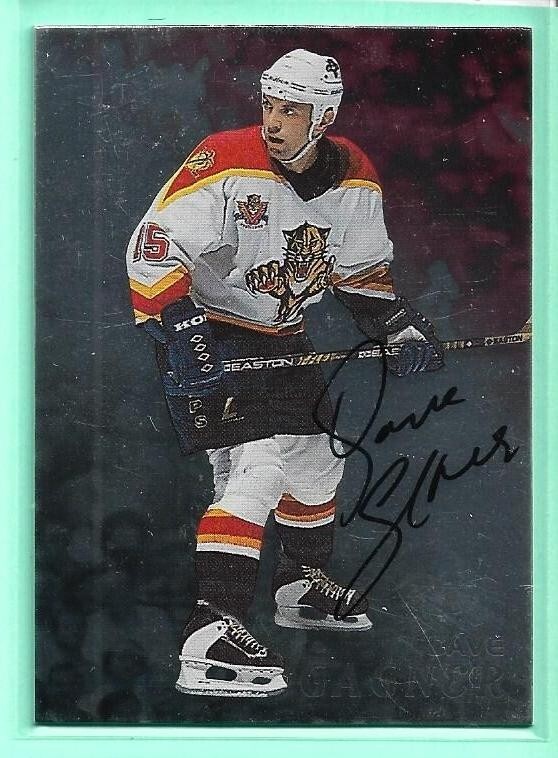 Dave Gagner 1998-99 BAP Be A Player Autograph Signed #57 Florida Panthers | eBay