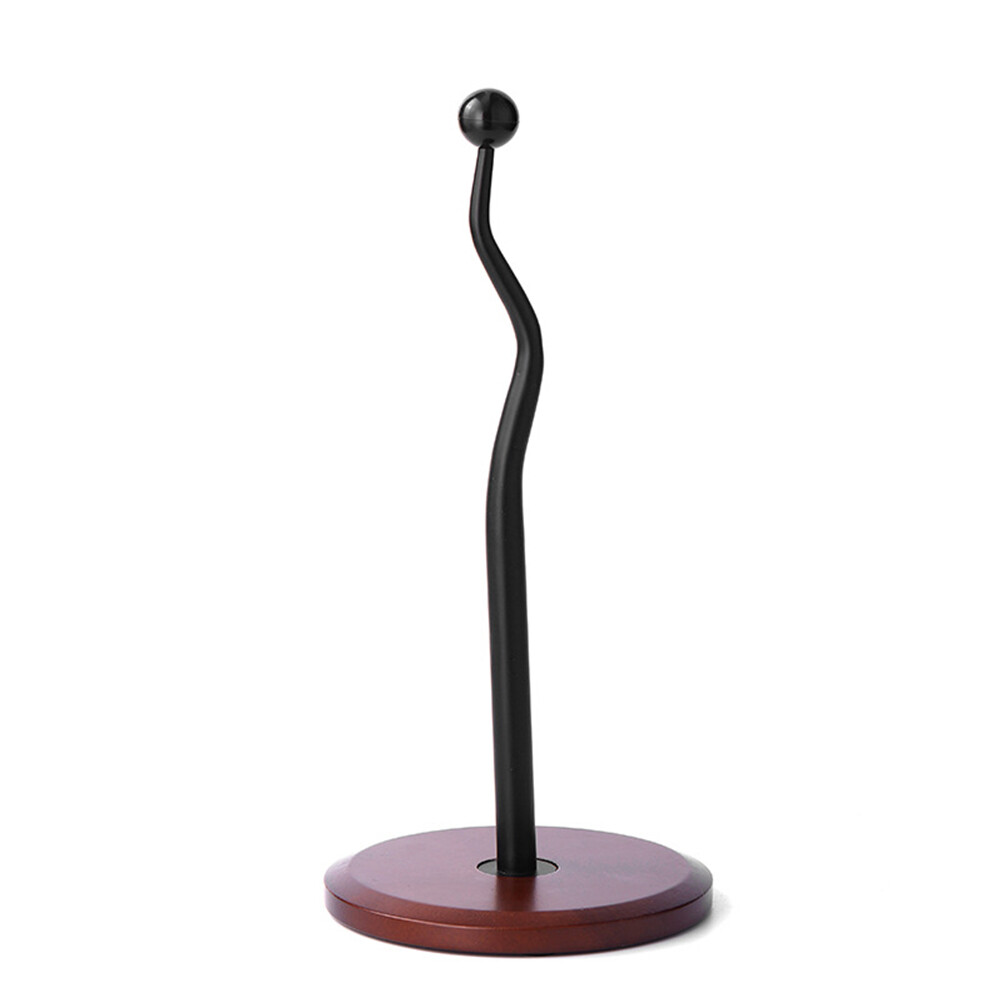 Household Roll Paper Holder Anti-Tip Base Vertical Roll Paper Stand for ...