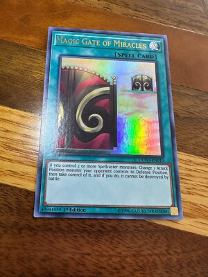 Magic Gate of Miracles DUPO-EN019 1st Edition Ultra Rare LP + BONUS | eBay